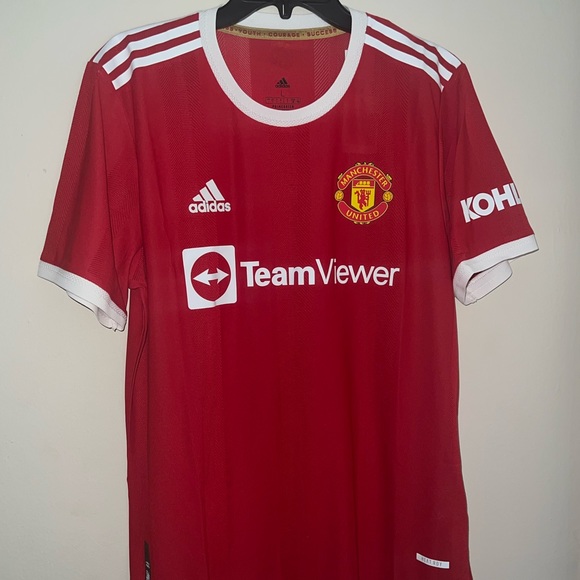 adidas | Shirts | Adidas 2222 Manchester United Authentic Home Jersey ...